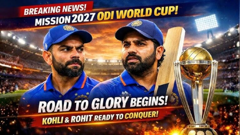 ODI World Cup 2027 India Squad: BCCI ने चुने 20 खिलाड़ी, विराट-रोहित ...